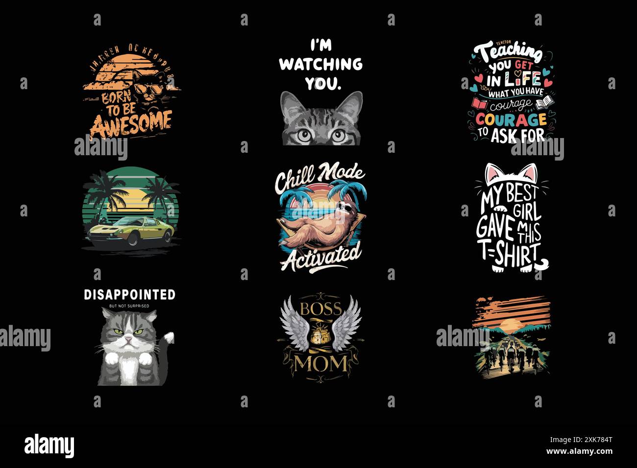 African inspired designs Stock Vector Images - Alamy