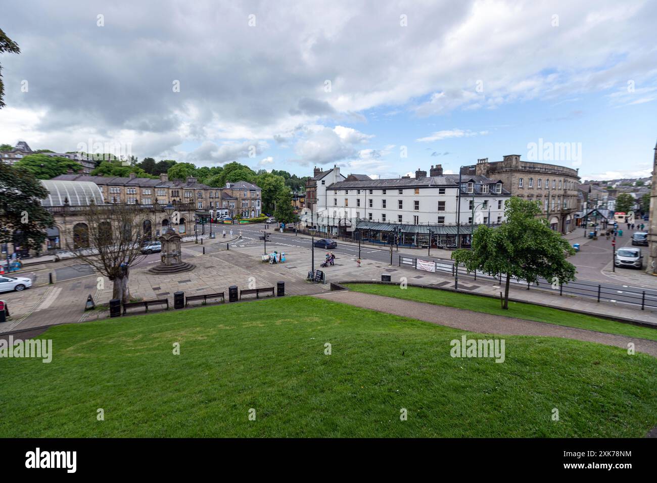 The Crescent, Buxton Thermal Baths, Buxton is a spa town in the Borough ...
