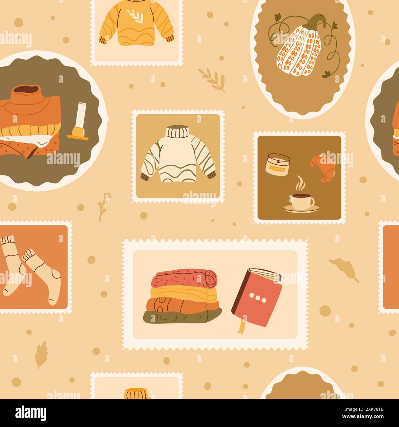 Cozy artisanal Stock Vector Images - Alamy