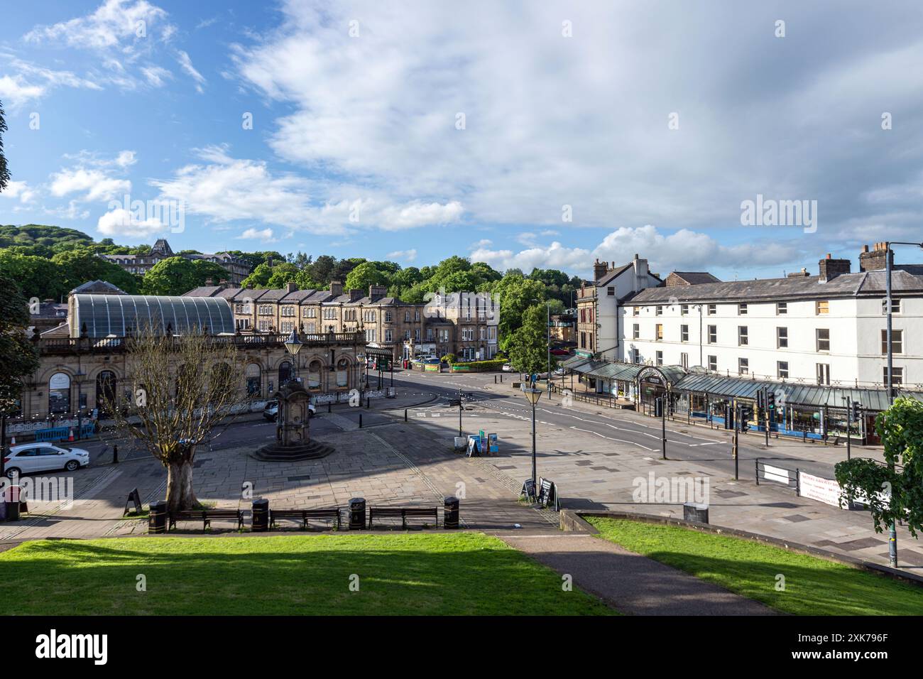 The Crescent, Buxton Thermal Baths, Buxton is a spa town in the Borough ...