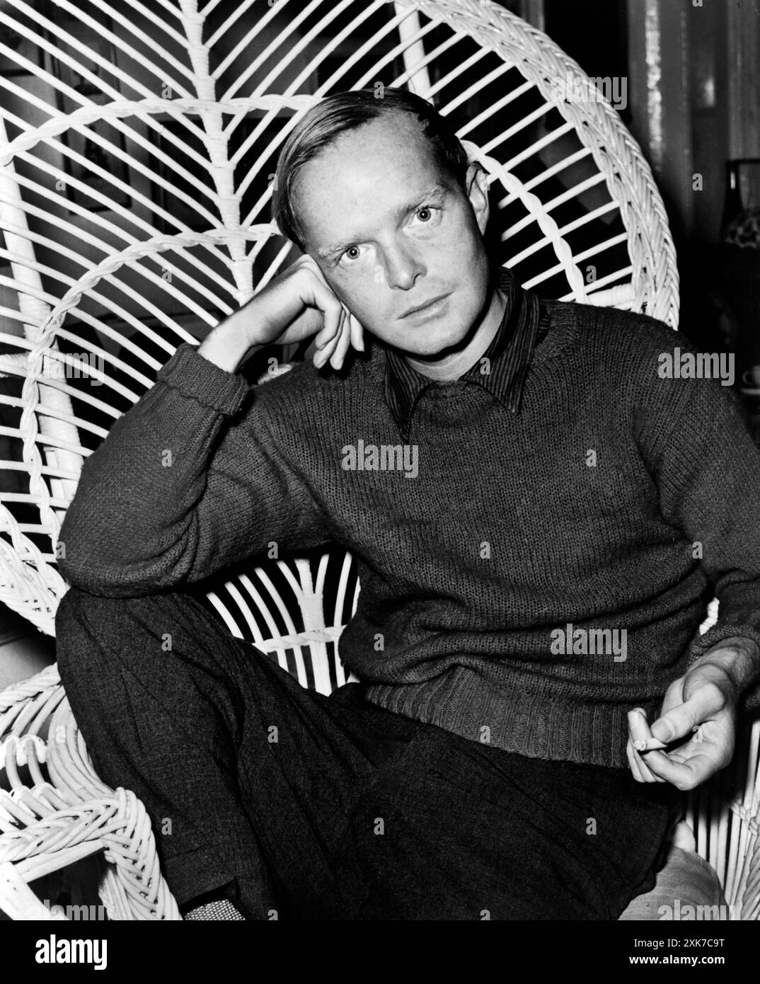 Truman Capote (1924-1984), American novelist, screenwriter, playwright ...