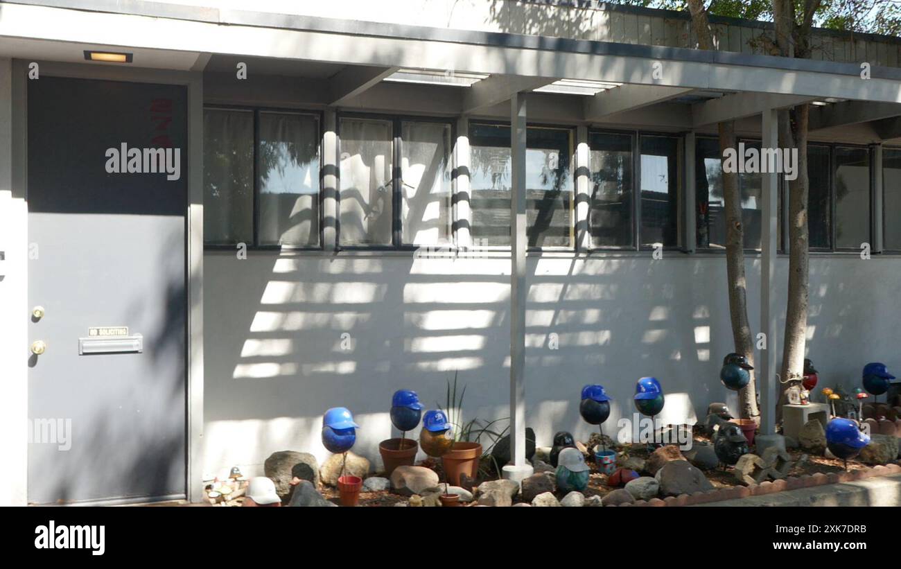 Los Angeles, California, USA 19th July 2024 Architect Richard Neutra ...