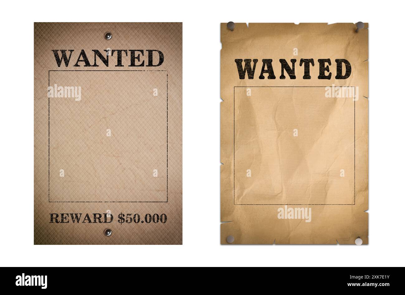 Wild west posters Cut Out Stock Images & Pictures - Alamy