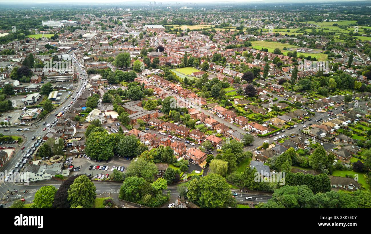 Hazel Grove in Stockport Stock Photo - Alamy
