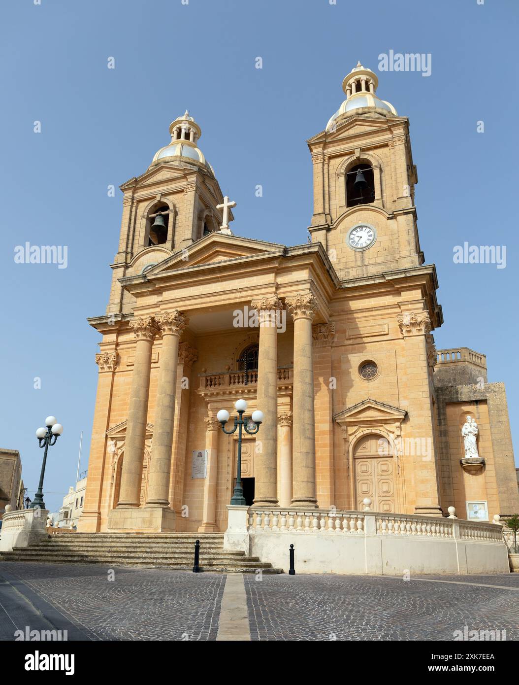St. Mary's Parish Church, Dingli village, Malta Stock Photo - Alamy