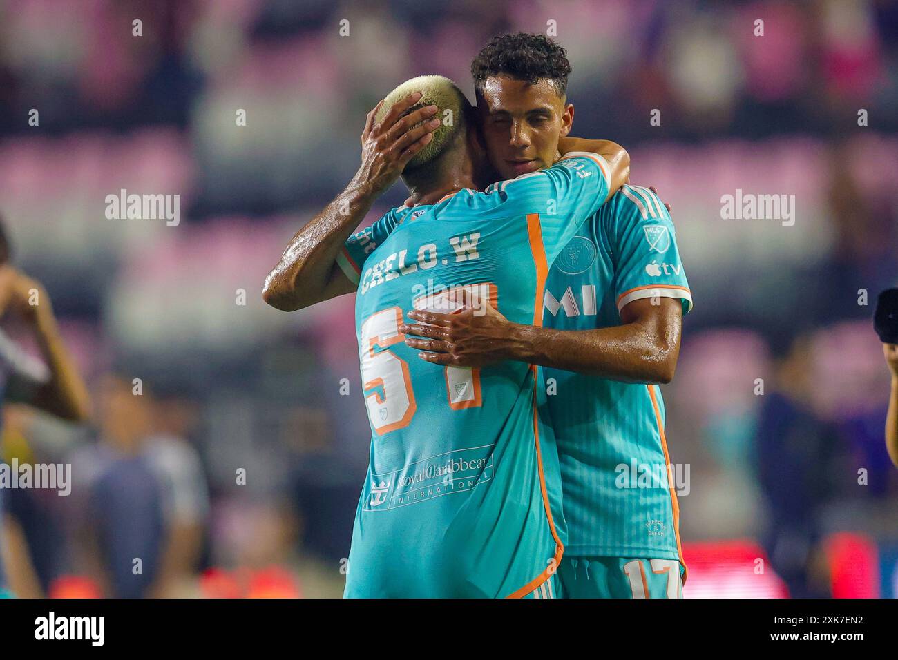Fort Lauderdale, USA, 20th July, 2024,Ian Fray at the Inter Miami CF v ...