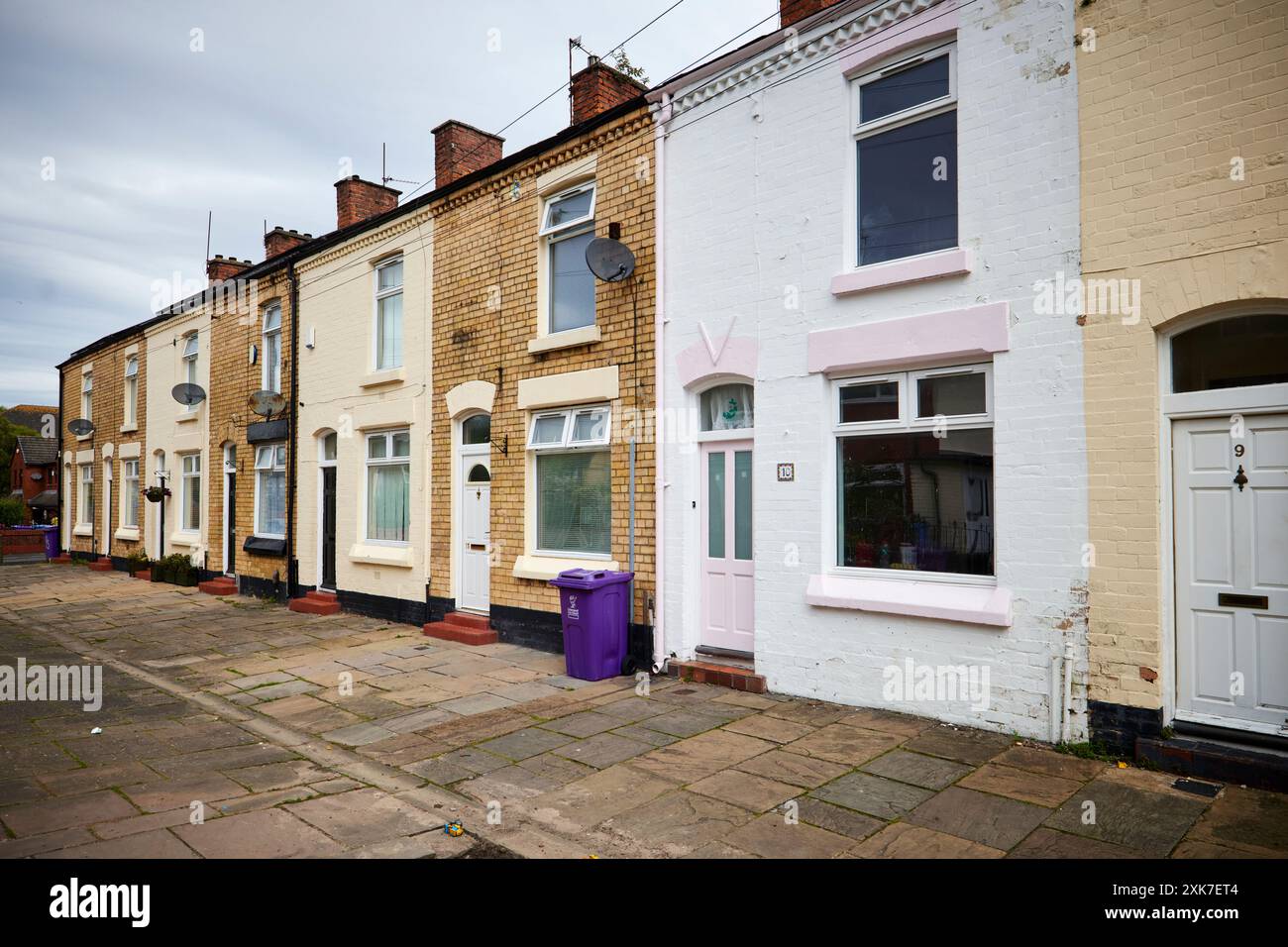 Ringo Starr's Childhood Home 10 Admiral Grove, Liverpool (pink paint ...