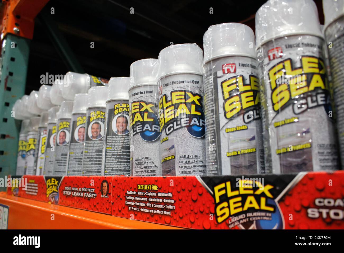 Los Angeles, California, United States - 04-06-2021: A view of several ...