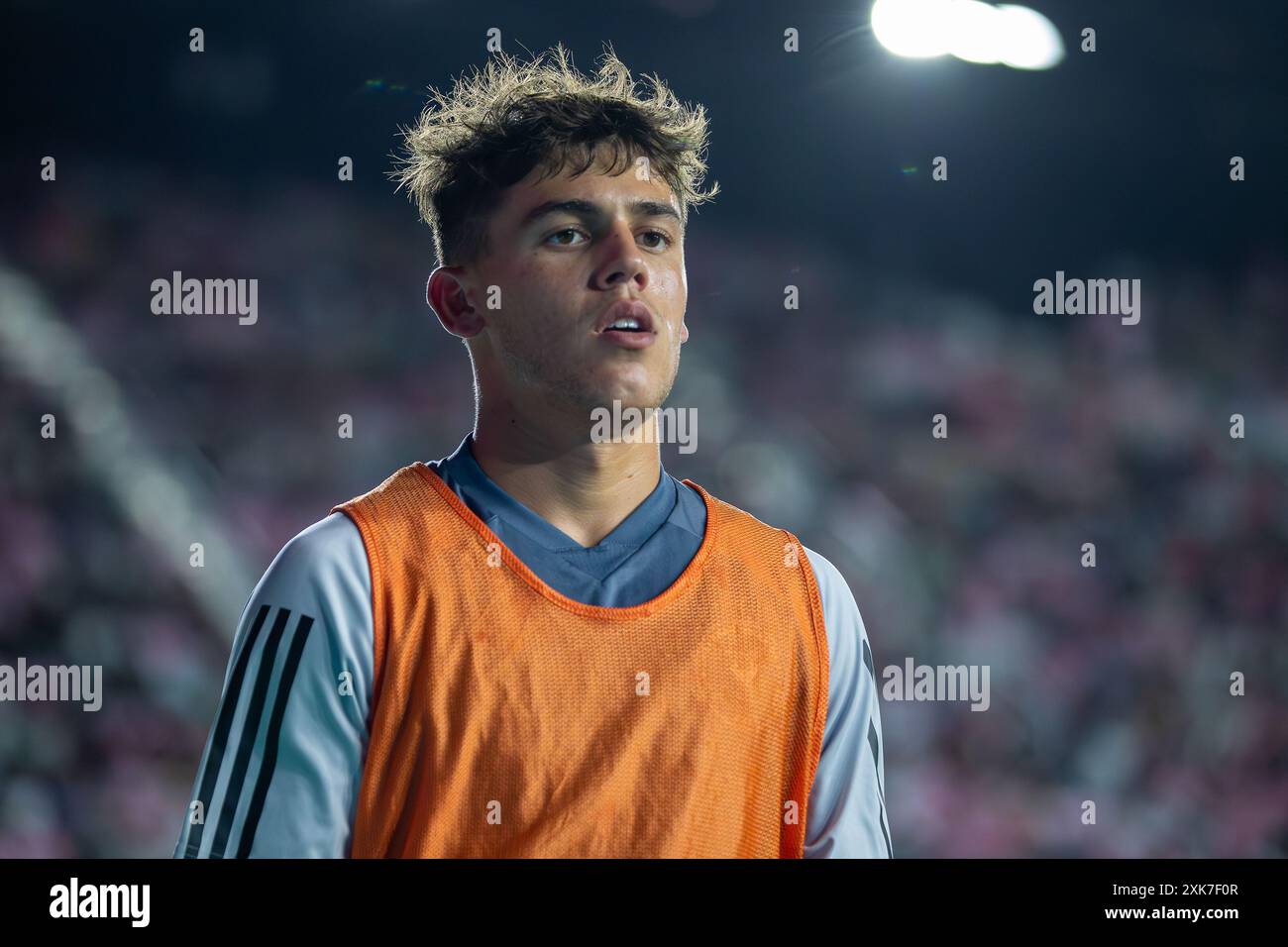 Fort Lauderdale, USA, 20th July, 2024, Noah Allen looks on.Inter Miami ...