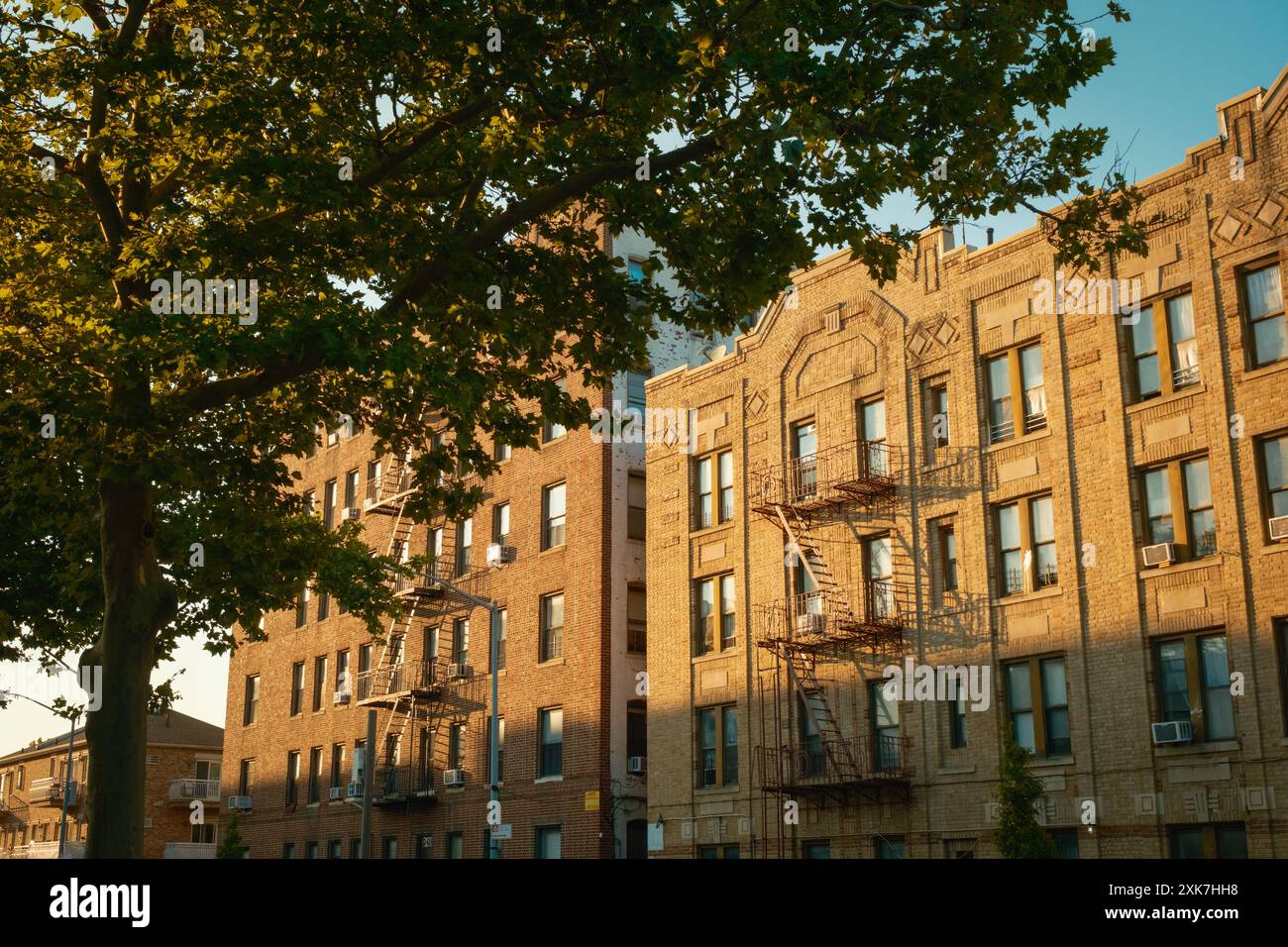 Architecture in Bensonhurst, Brooklyn, New York Stock Photo - Alamy