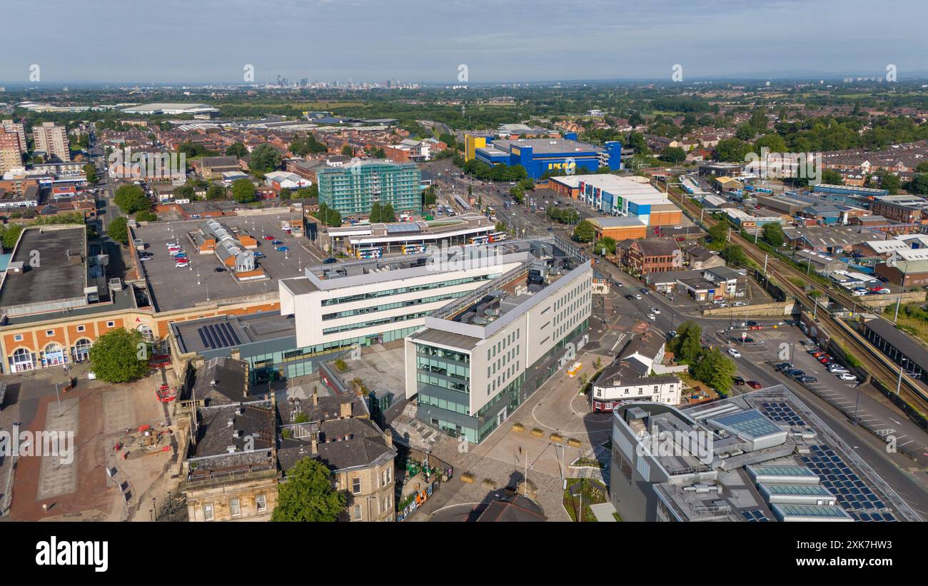 Ashton town centre Ashton-under-Lyne, Tameside Stock Photo - Alamy