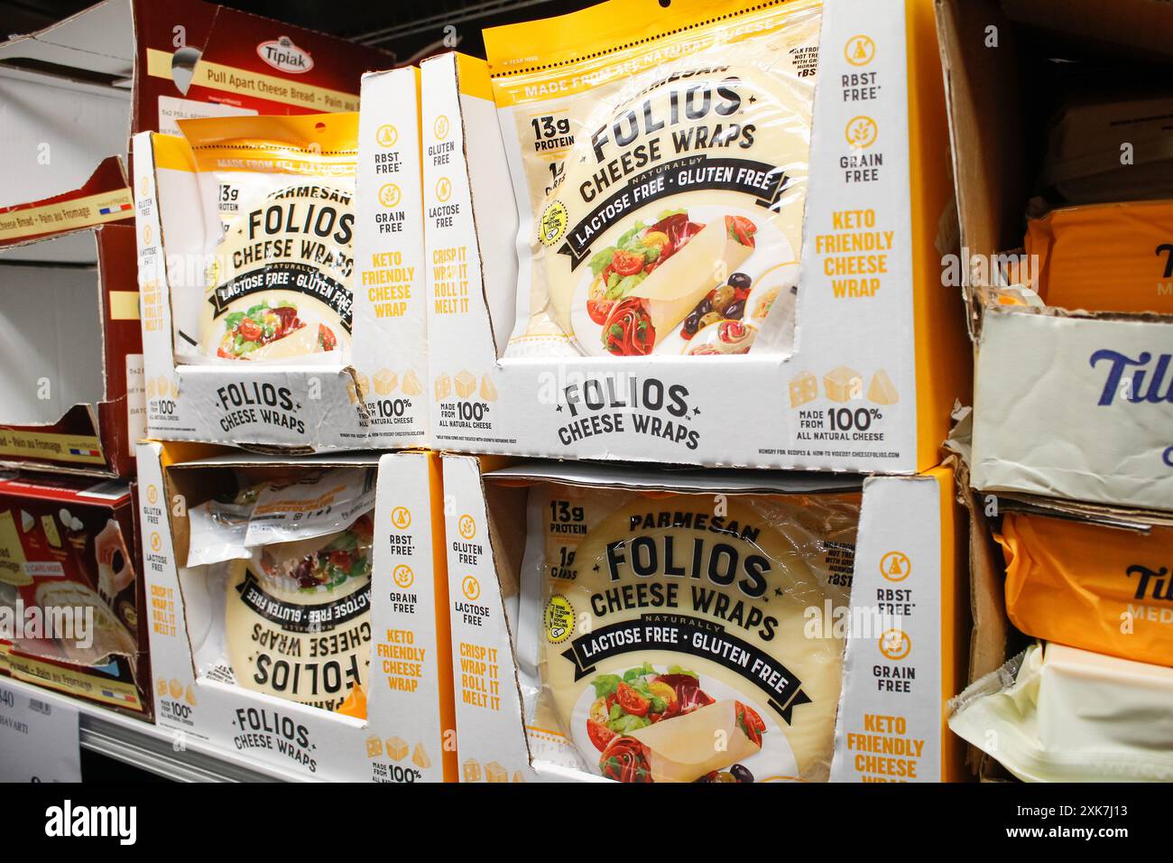 Los Angeles, California, United States - 04-06-2021: A view of several ...