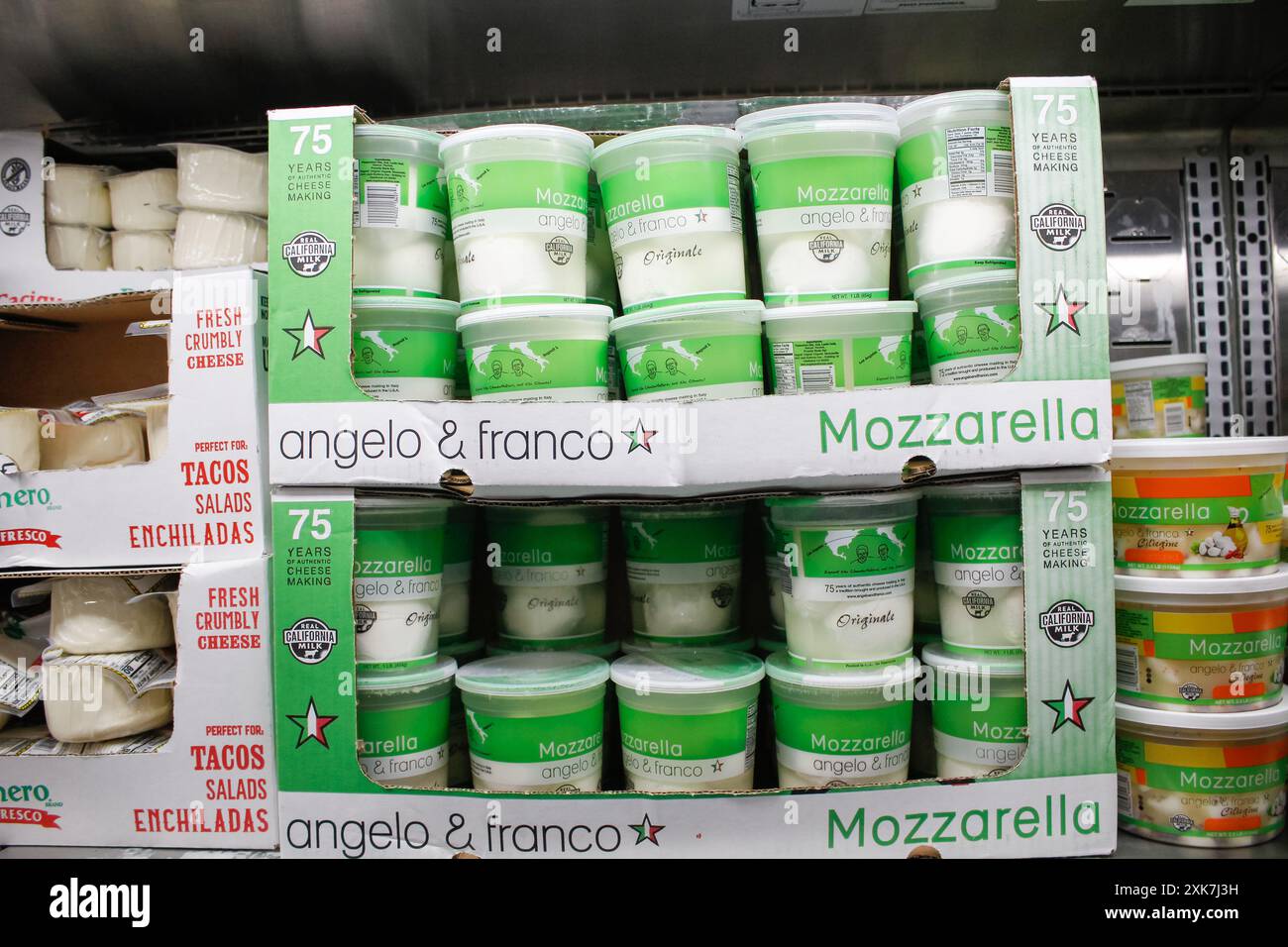 Los Angeles, California, United States - 04-06-2021: A view of several ...