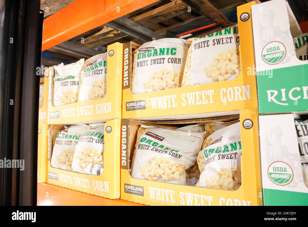 Los Angeles, California, United States - 04-06-2021: A view of several ...