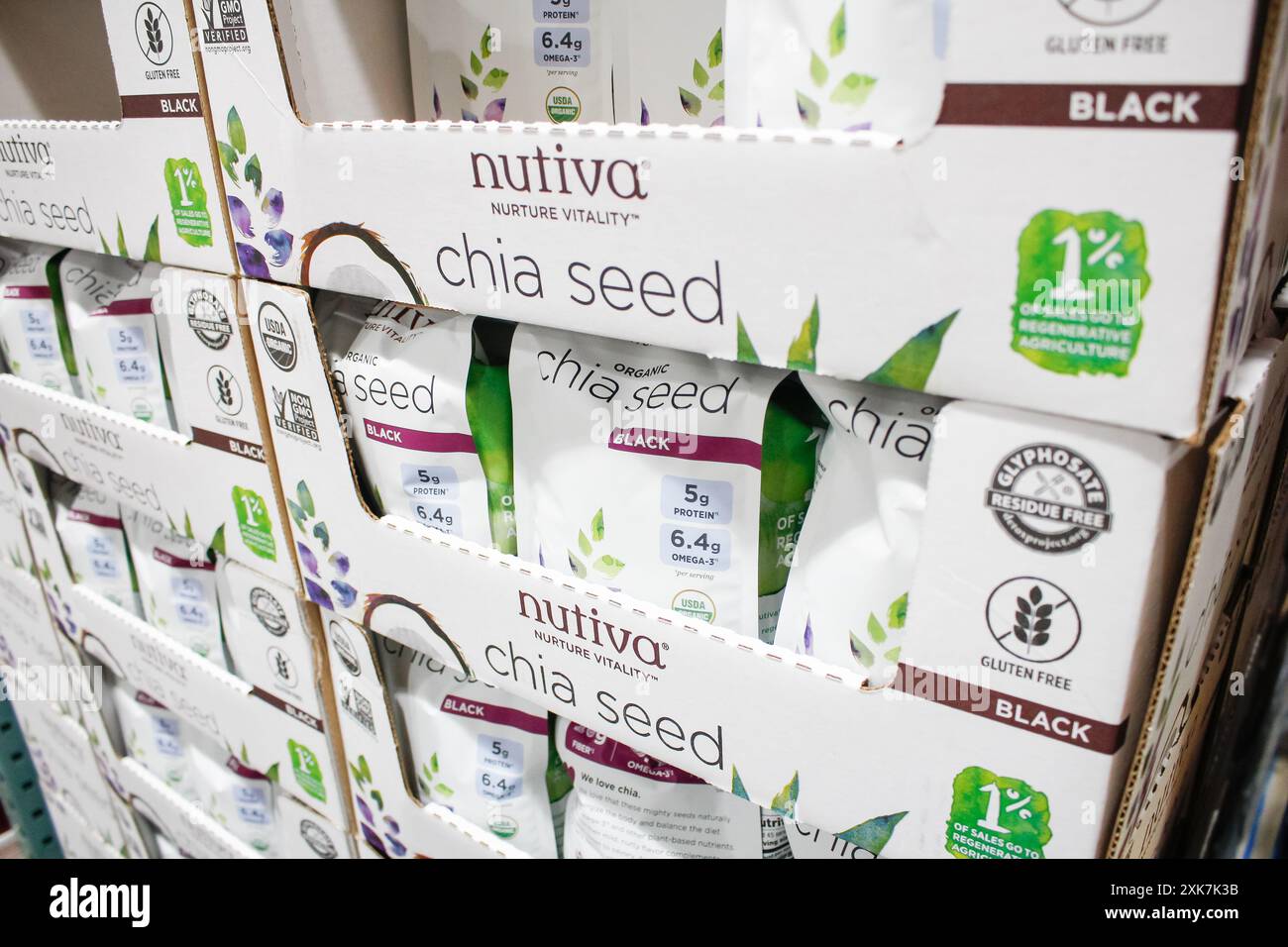 Los Angeles, California, United States - 04-06-2021: A view of several ...