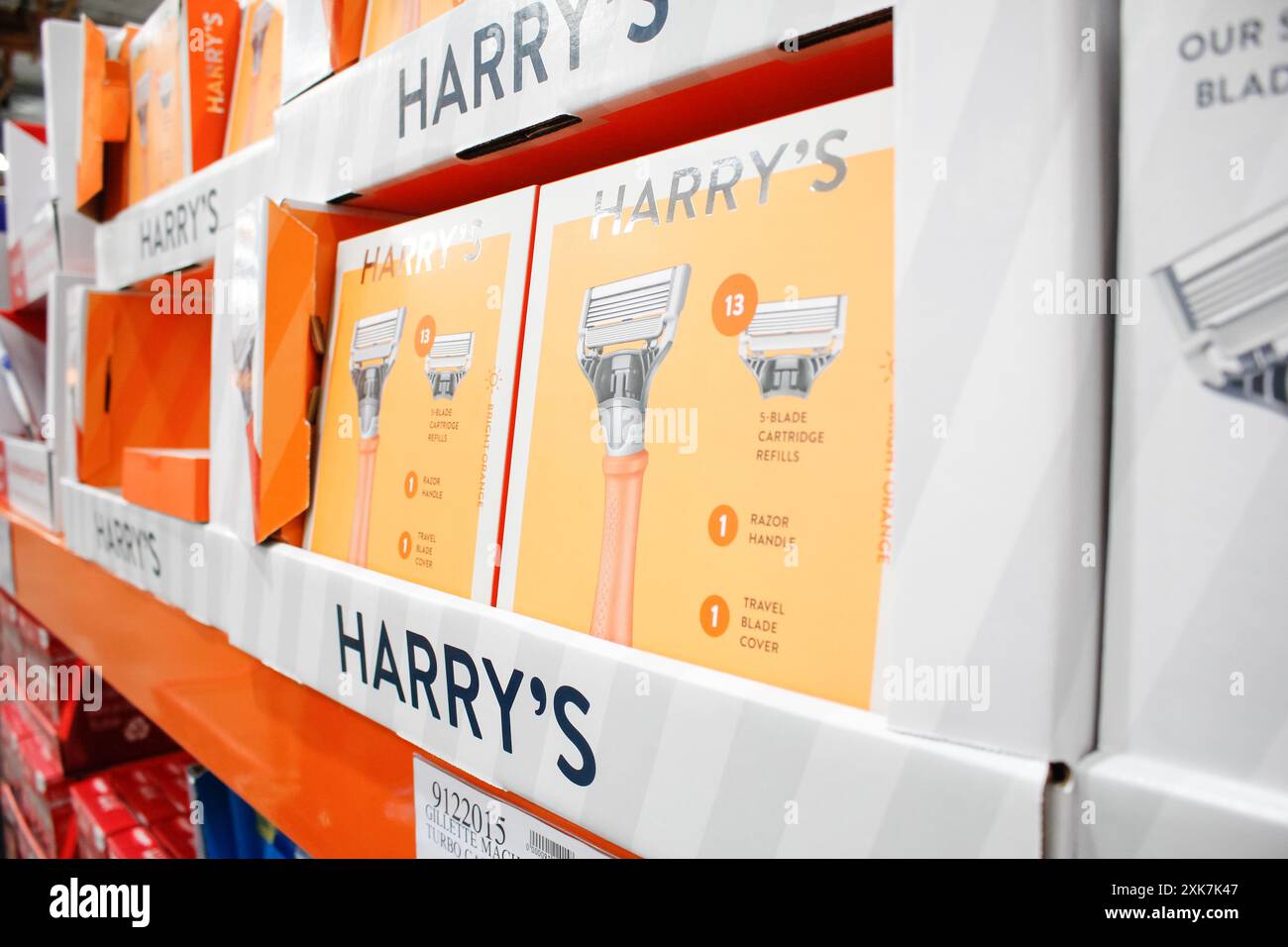 Los Angeles, California, United States - 04-06-2021: A view of several ...