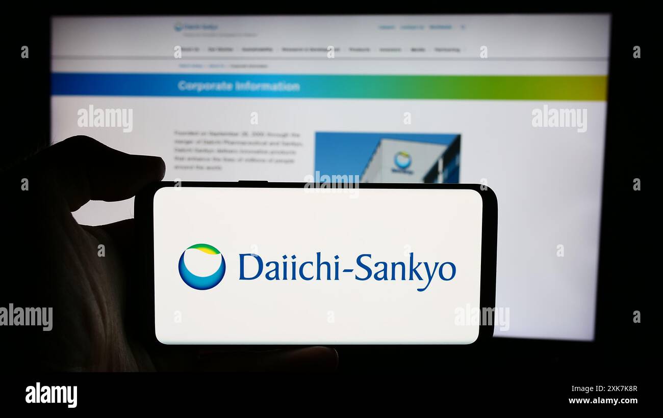 Daiichi Sankyo Logo AstraZeneca And Daiichi Sankyo Receive The EC's