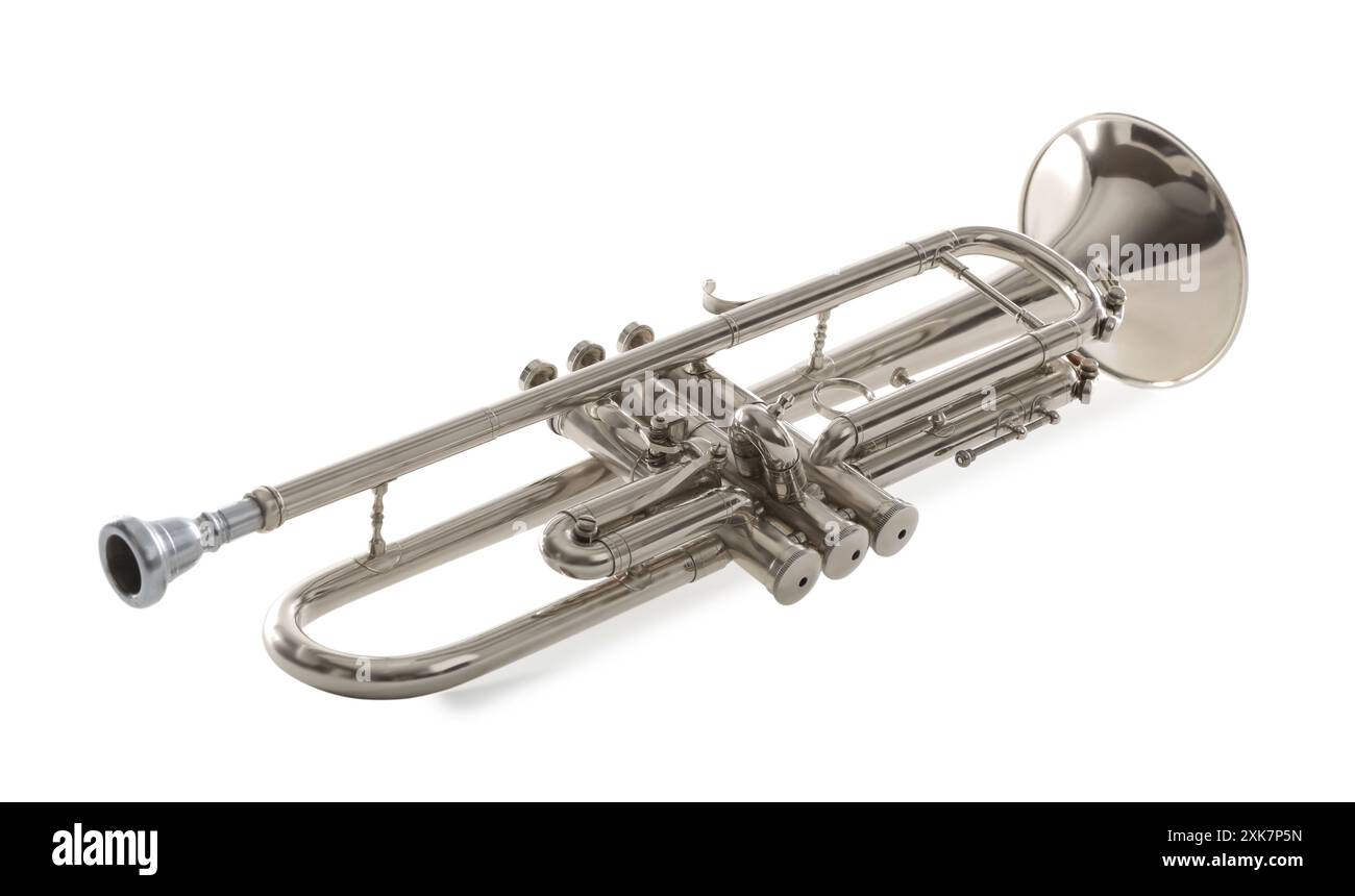 Silver music musical instrument play Cut Out Stock Images & Pictures ...