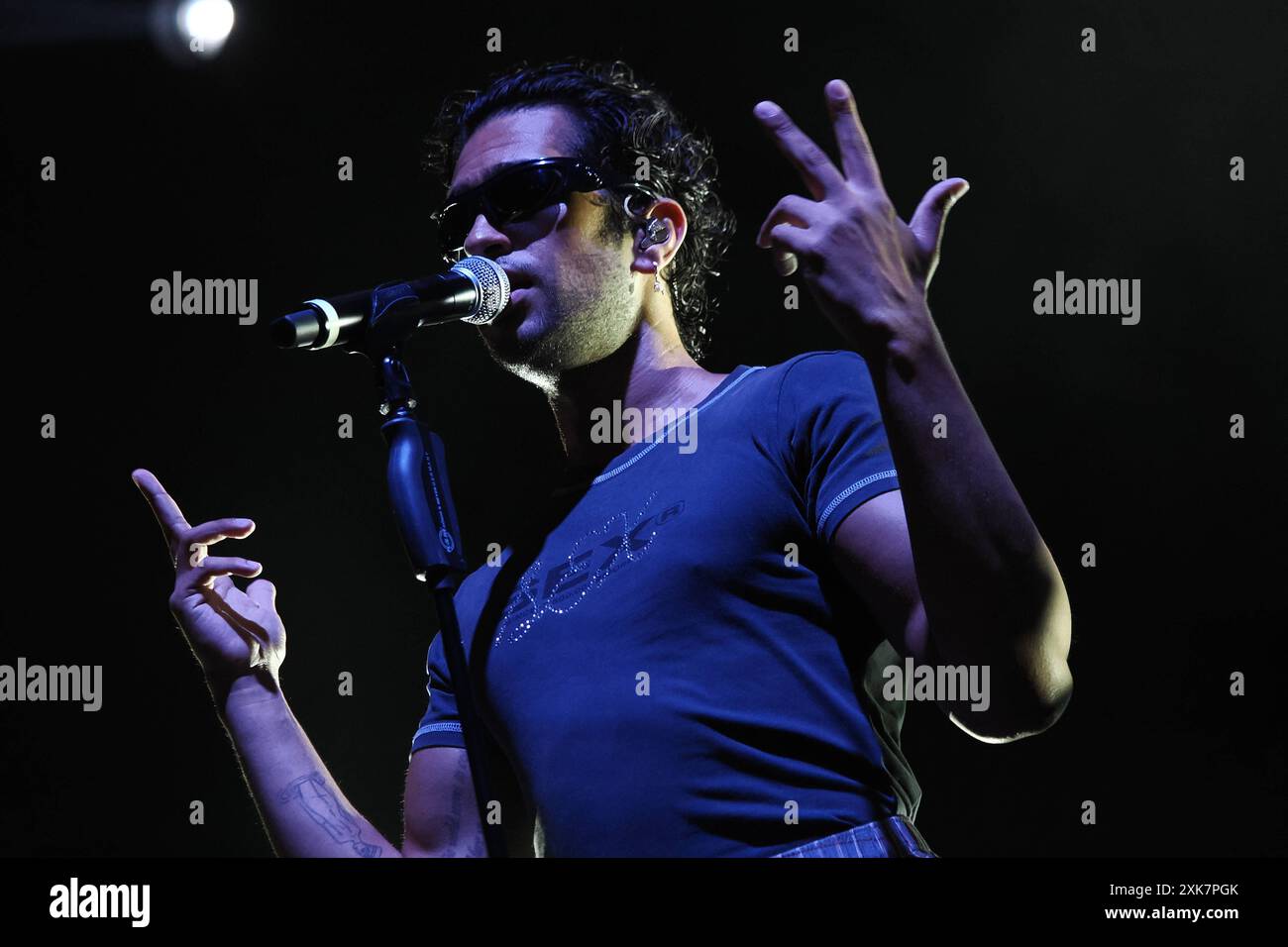 Italian singer Music Concert - Mahmood 2024 summer tour Italian ...