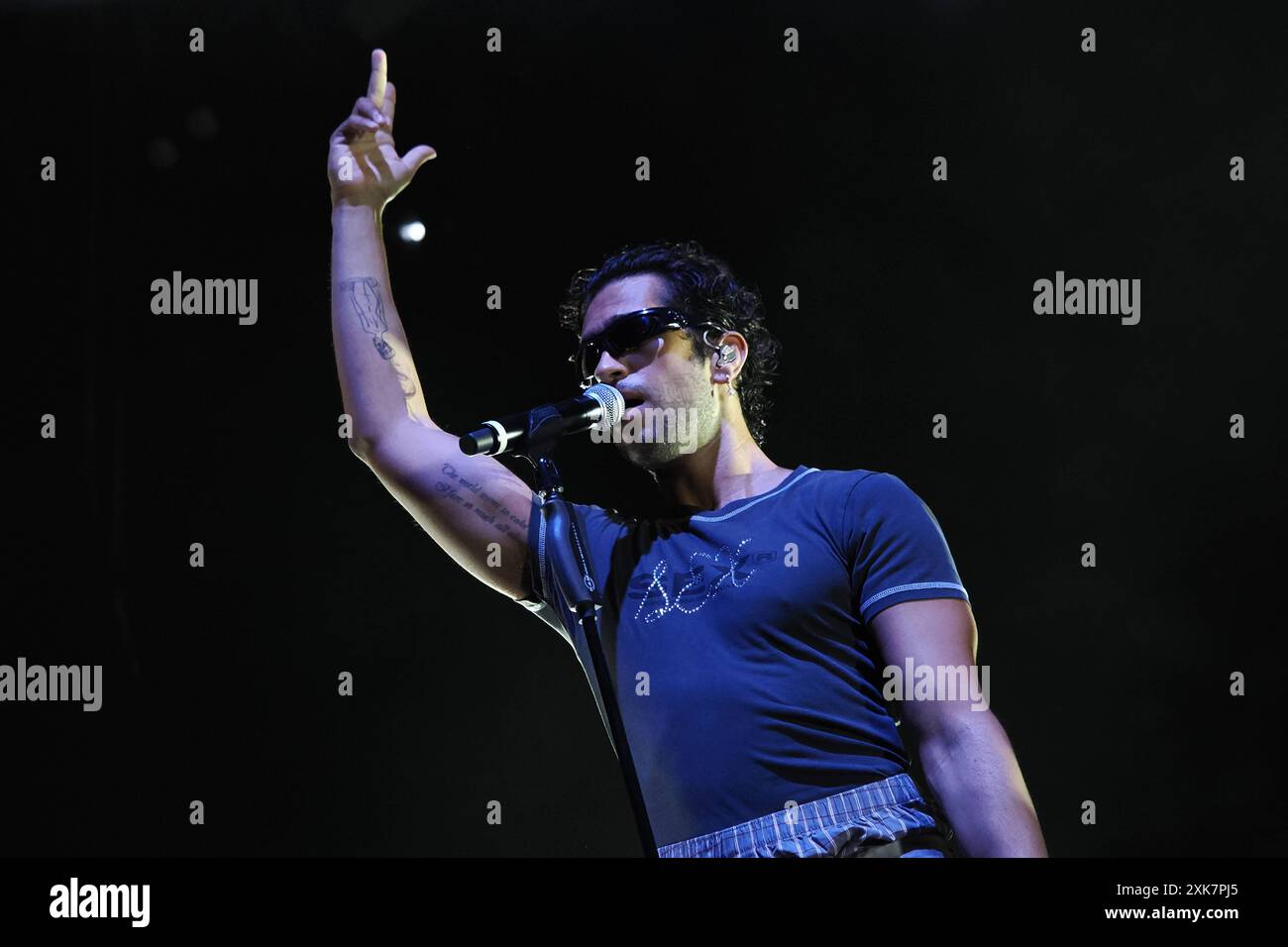 Italian singer Music Concert - Mahmood 2024 summer tour Italian ...