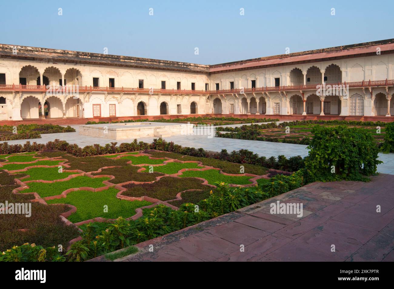 Red Fort (Agra Fort), Uttar Pradesh, Agra, District, India Stock Photo ...