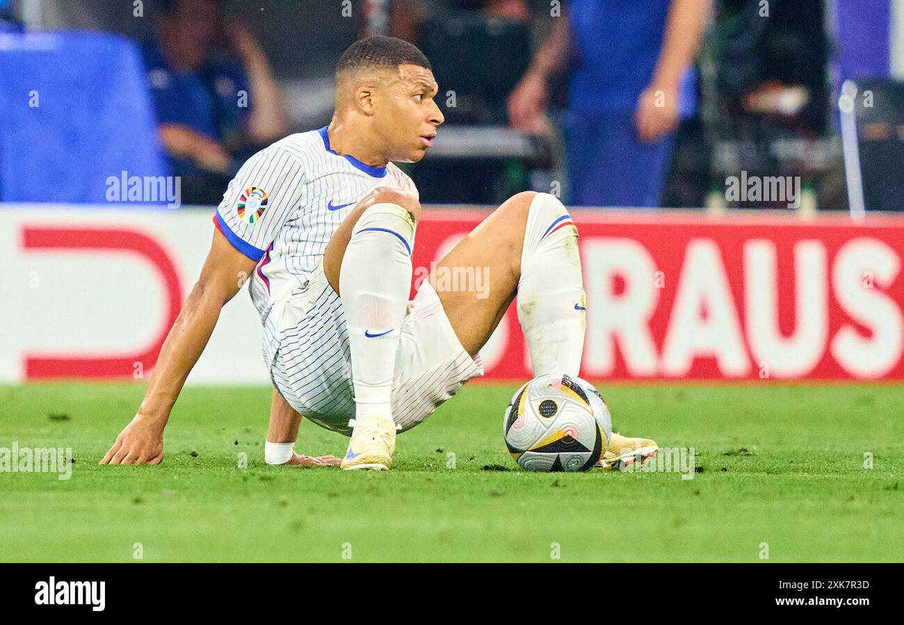 Kylian MBAPPE, FRA 10 in the semi final match SPAIN - FRANCE 2-1 of the ...