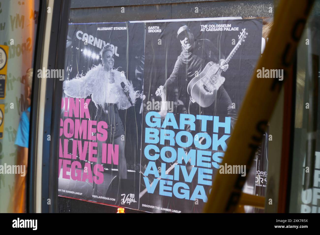 Los Angeles, California, USA 19th July 2024 Pink and Garth Brooks Vegas ...