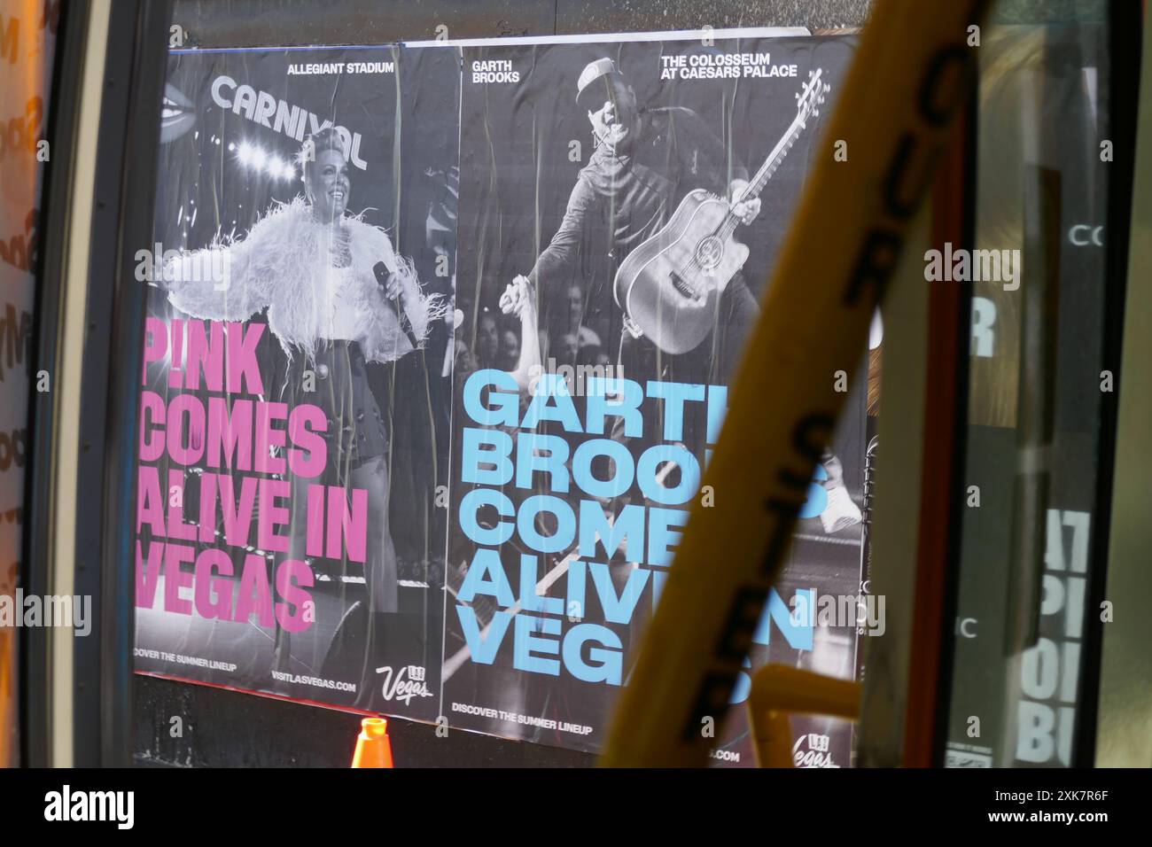 Los Angeles, California, USA 19th July 2024 Pink and Garth Brooks Vegas ...