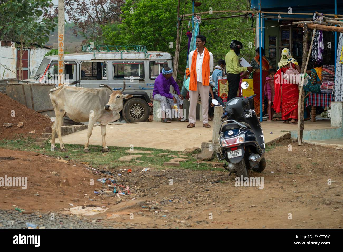 motorcycle in India Stock Photo - Alamy