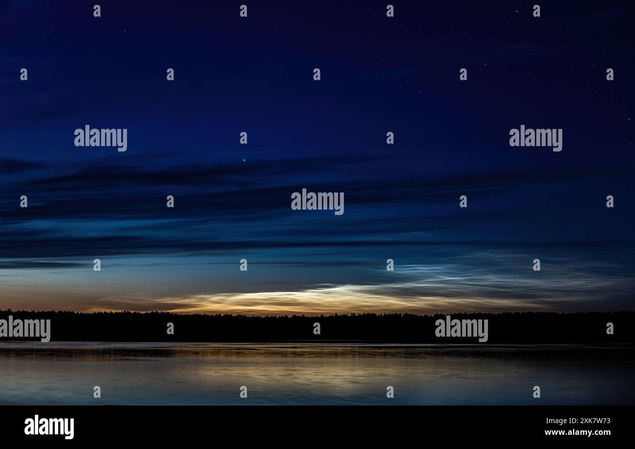 Stars reflection lake hi-res stock photography and images - Alamy