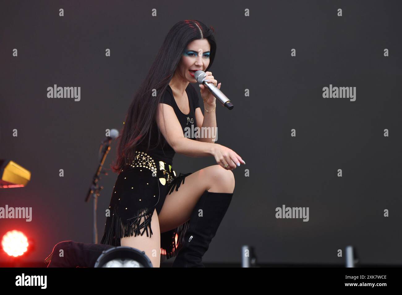 LONDON, ENGLAND - JULY 13: MARINA (Marina Lambrini Diamandis ...