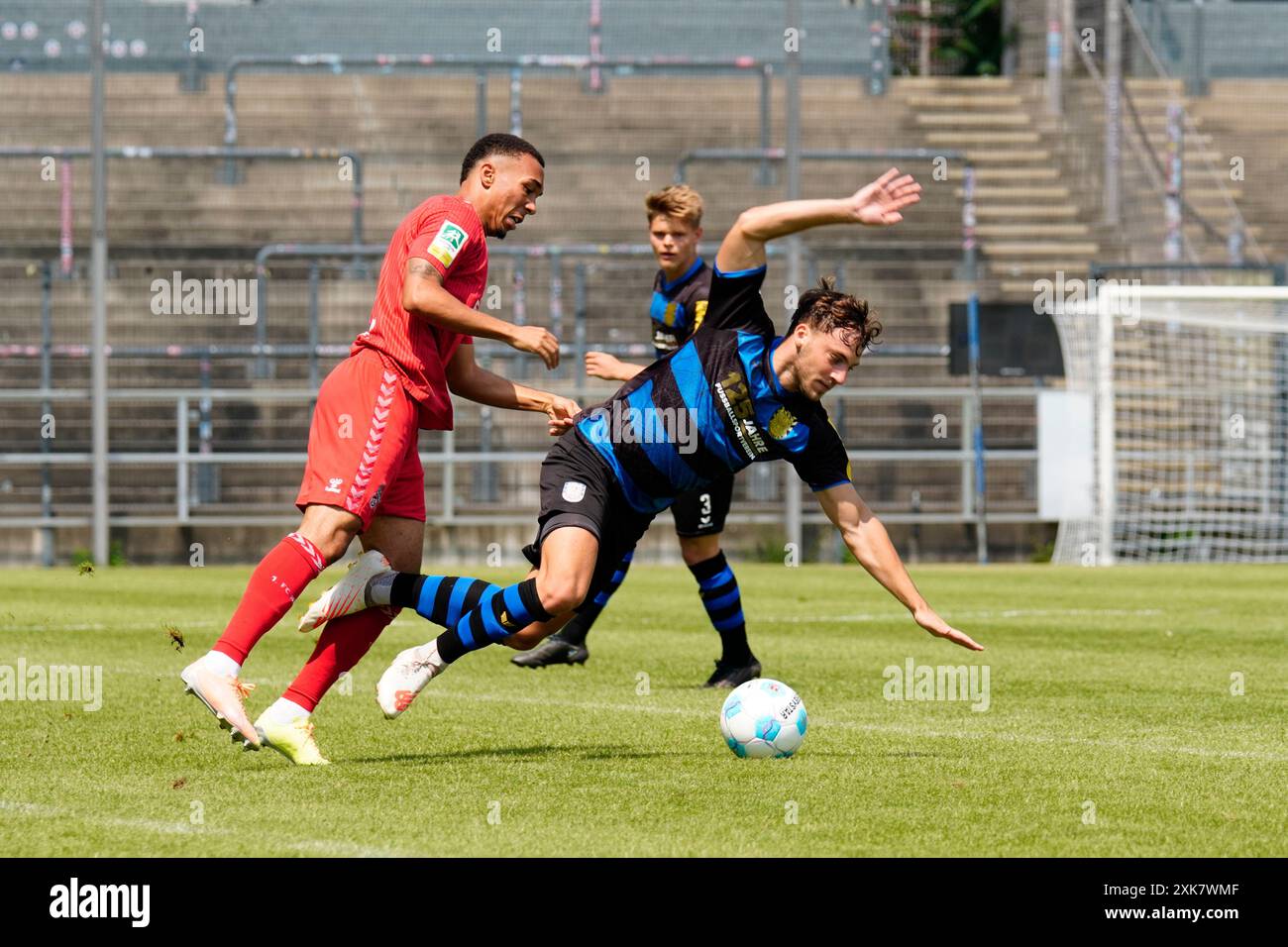20 Jul 2024: Players of FSV Frankfurt and FC Köln in action during a ...