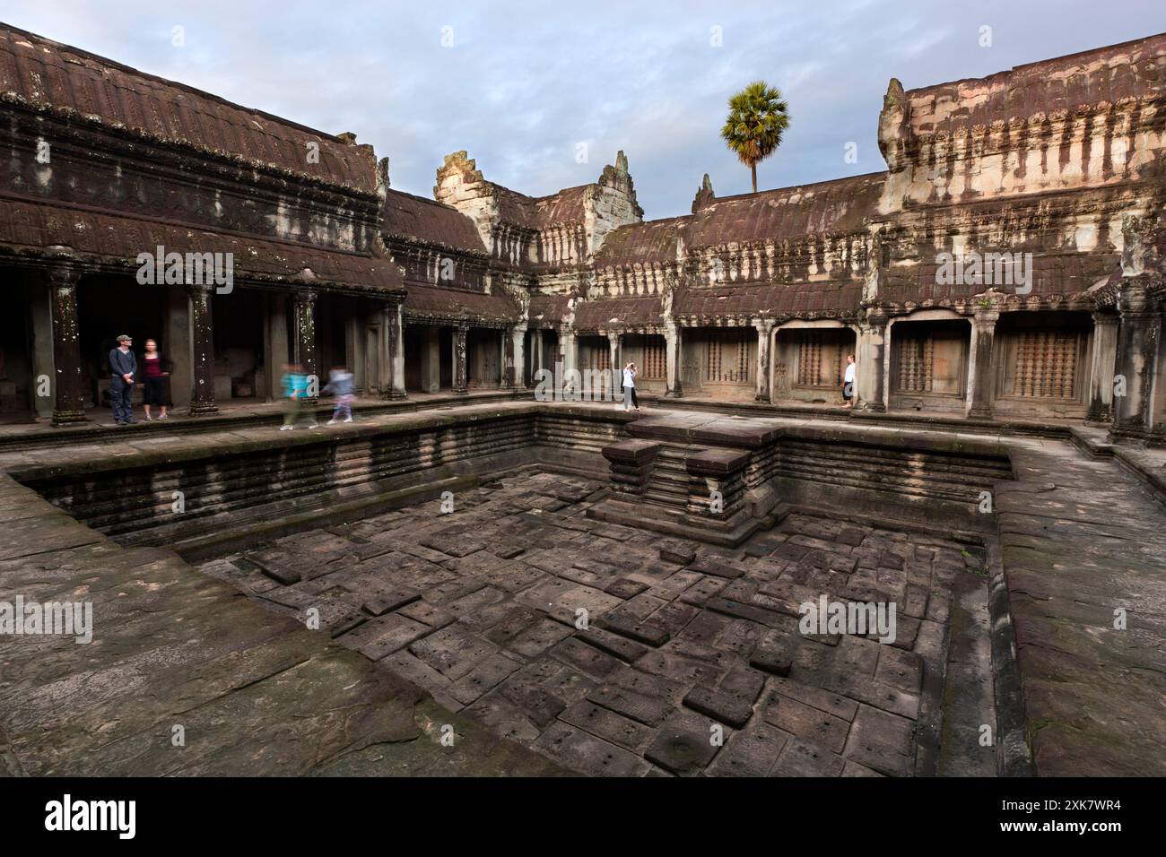 Angkor Wat temple, 12th century, Khmer,Angkor, UNESCO World Heritage ...