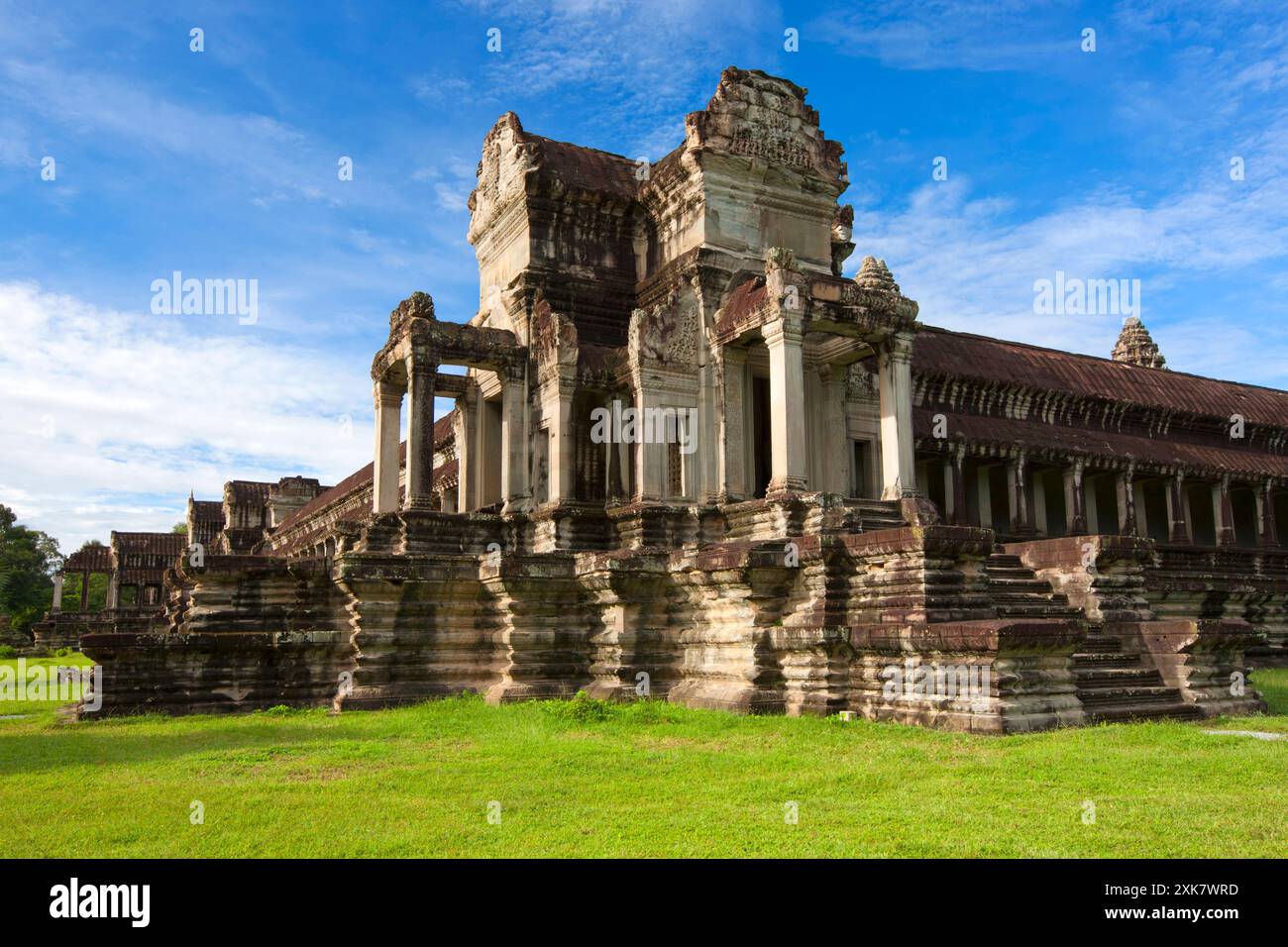 Angkor Wat temple, 12th century, Khmer,Angkor, UNESCO World Heritage ...