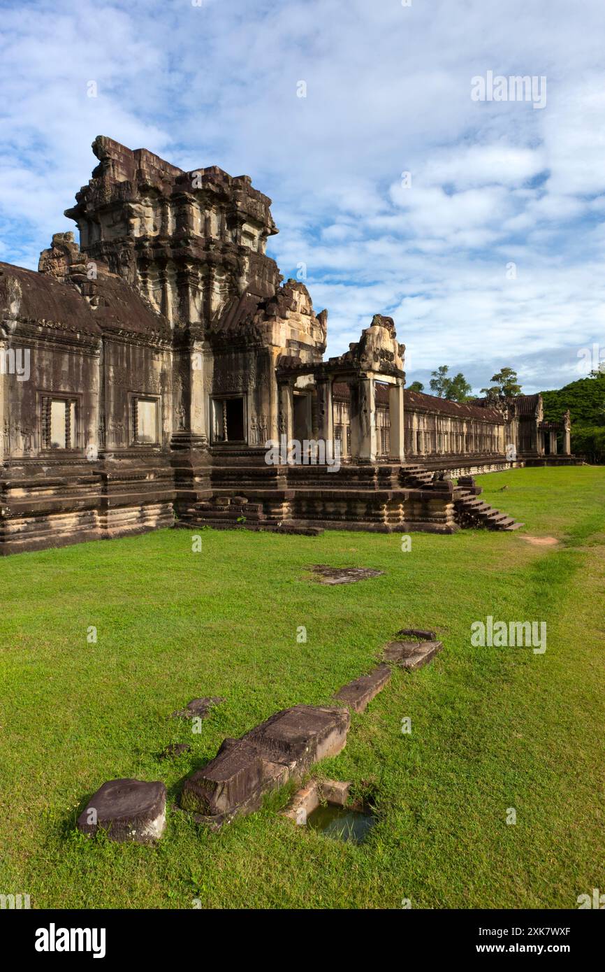 Angkor Wat temple, 12th century, Khmer,Angkor, UNESCO World Heritage ...