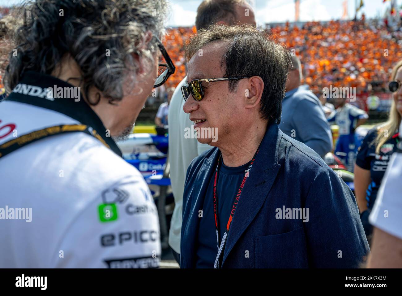 Mogyorod, Hungary, 21st Jul 2024, Chalerm Yoovidhya, Thai billionaire ...