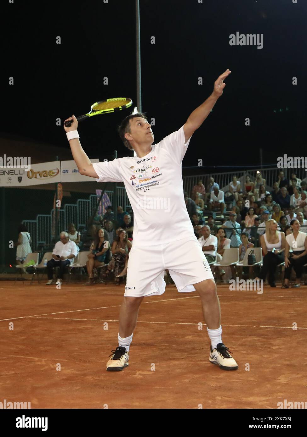 Milano Marittima (RA), "Vip Master" tennis tournament. In the photo ...