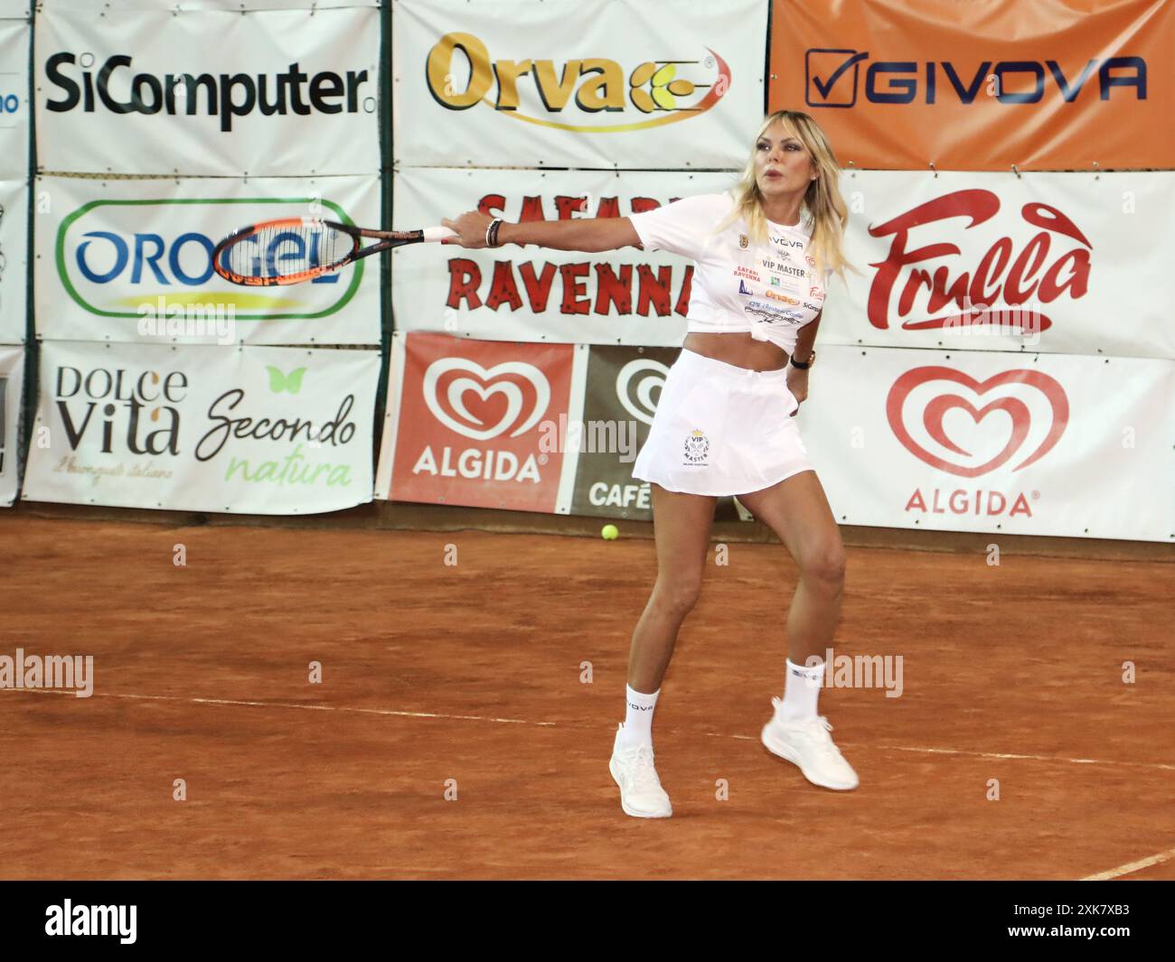 Milano Marittima (RA), "Vip Master" tennis tournament. In the photo ...