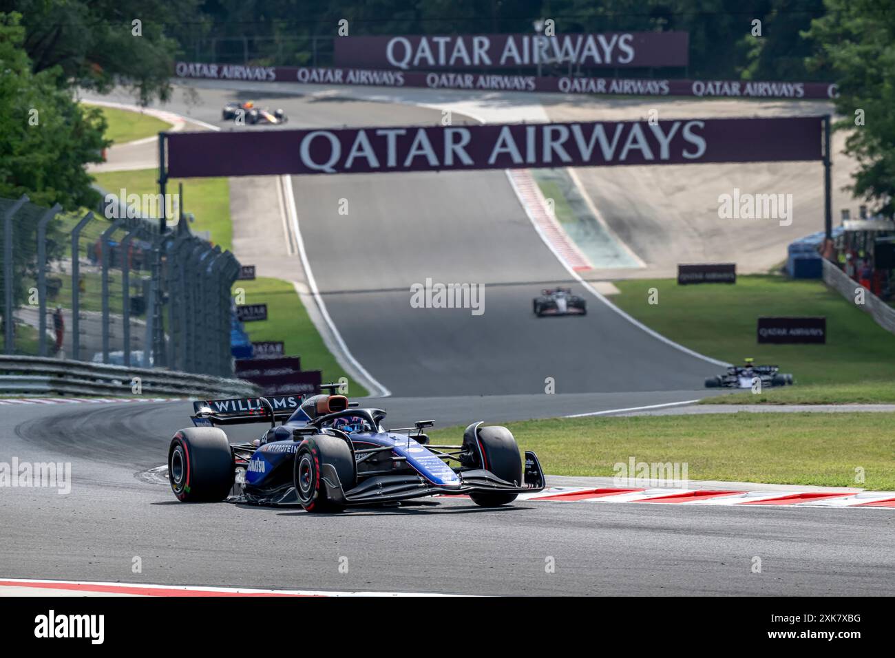 Mogyorod, Hungary, July 21, Alex Albon, from Thailand competes for ...