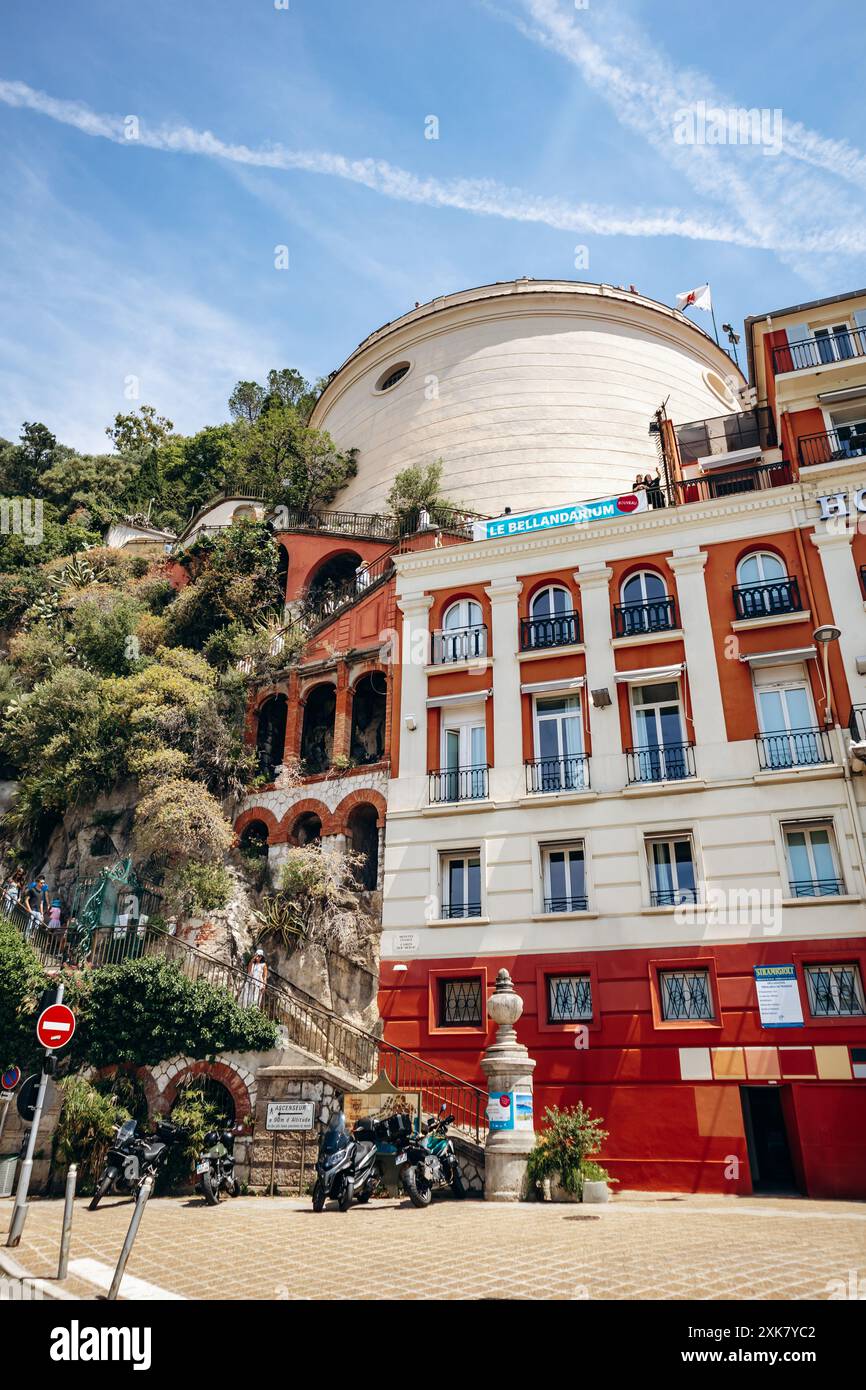 Nice, France - May 25, 2024: Castle Hill - Colline du Chateau in Nice ...