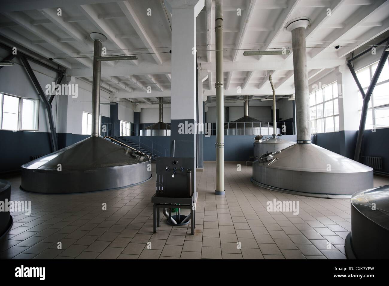 Modern brewery interior filtration hi-res stock photography and images ...