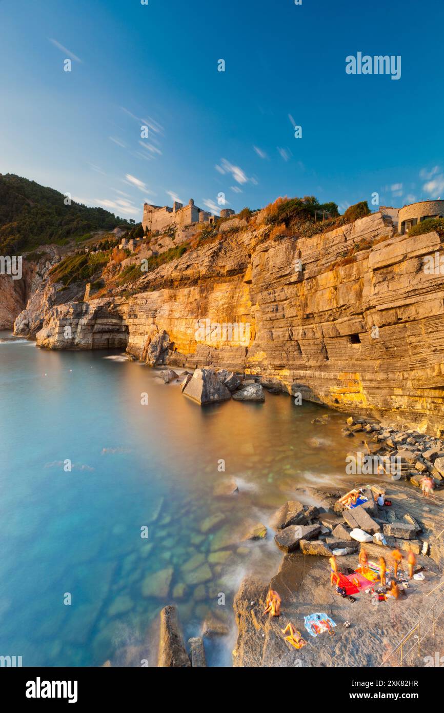 Doria castle, Portovenere, Cinque Terre, UNESCO World Heritage Site ...