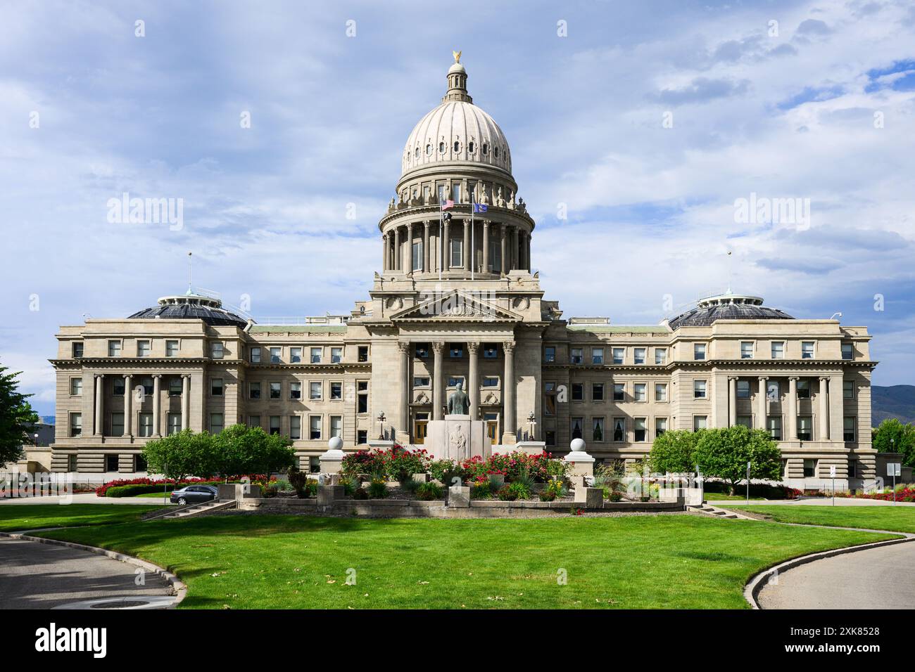 Idaho State Capitol building facade in downtown Boise Stock Photo - Alamy