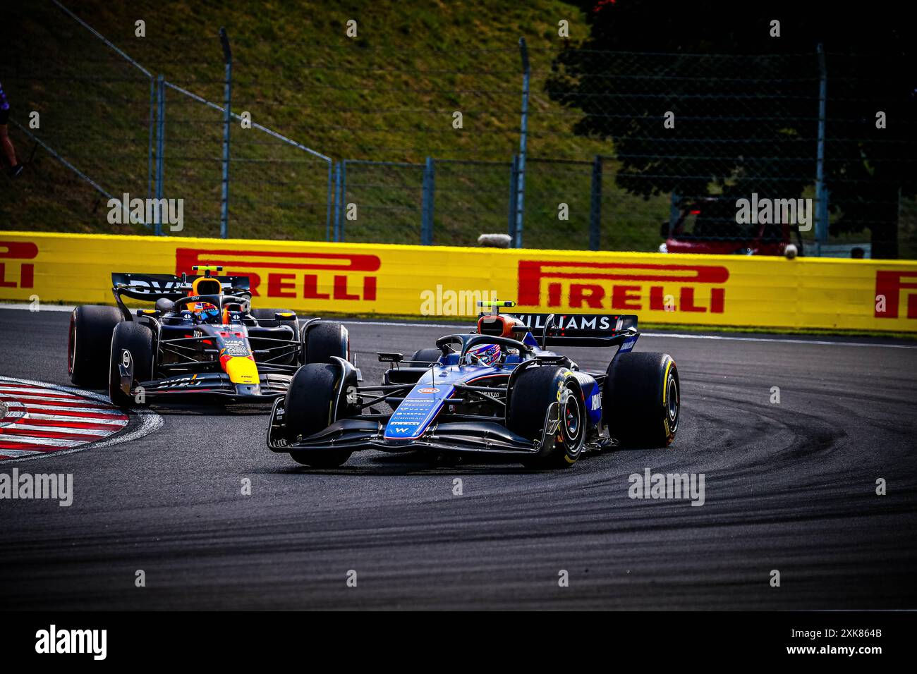 02 Logan Sargeant, (USA) Williams Mercedes during the Hungarian GP ...