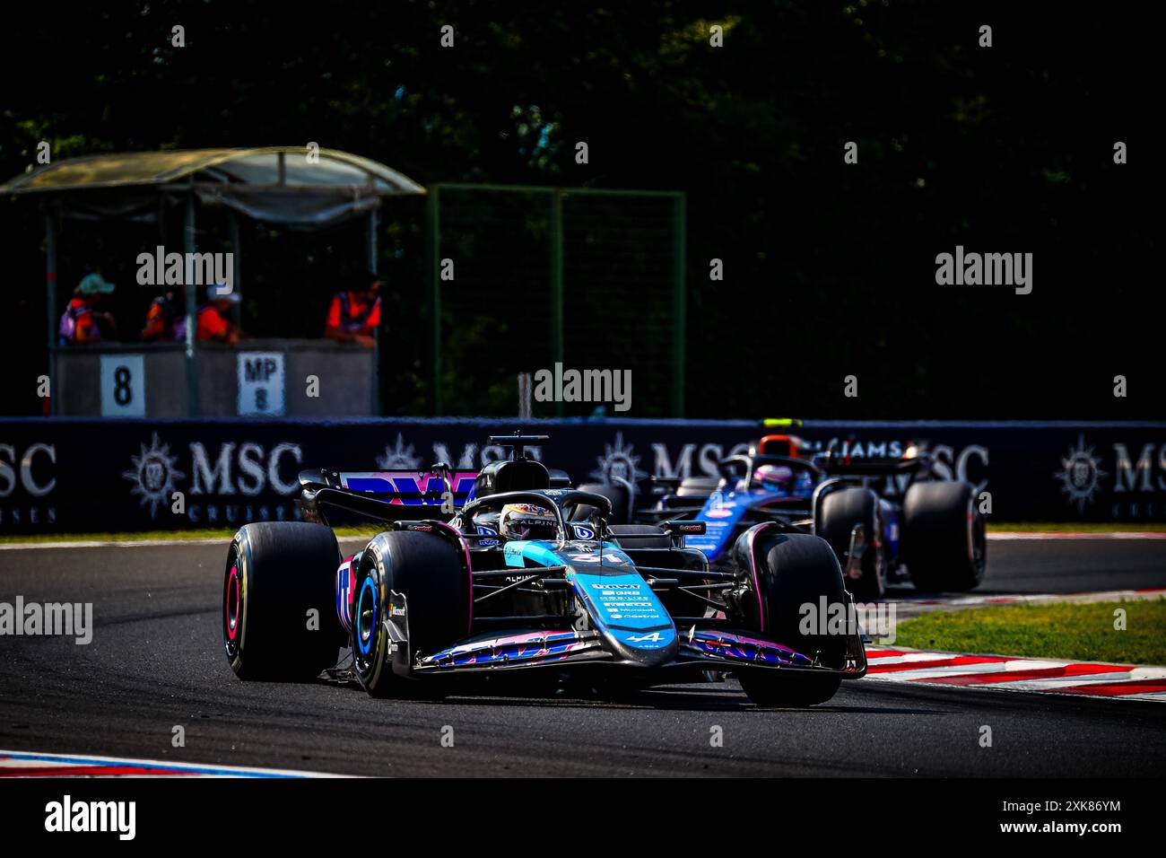 31 Esteban Ocon, (FRA) Alpine F1 Team during the Hungarian GP, Budapest 18-21 July 2024 Formula ...