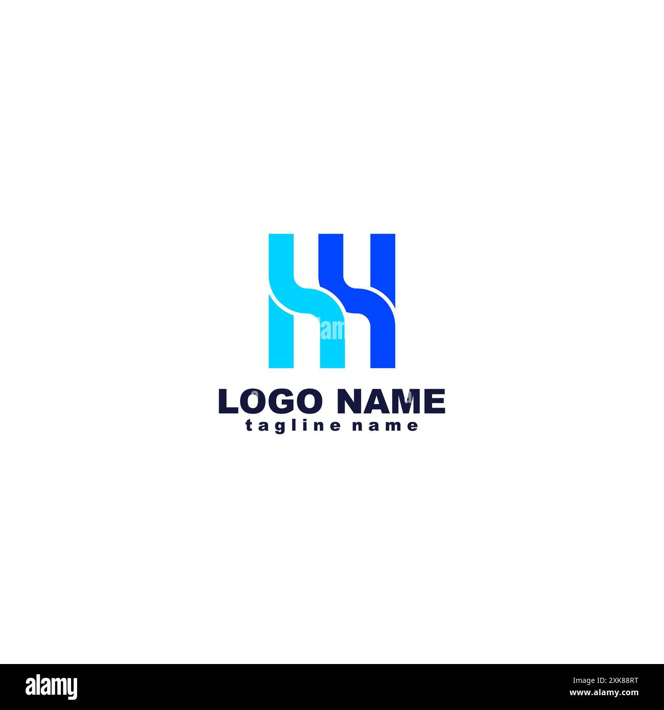 initial WM lowercase Logo design vector Stock Vector Image & Art - Alamy