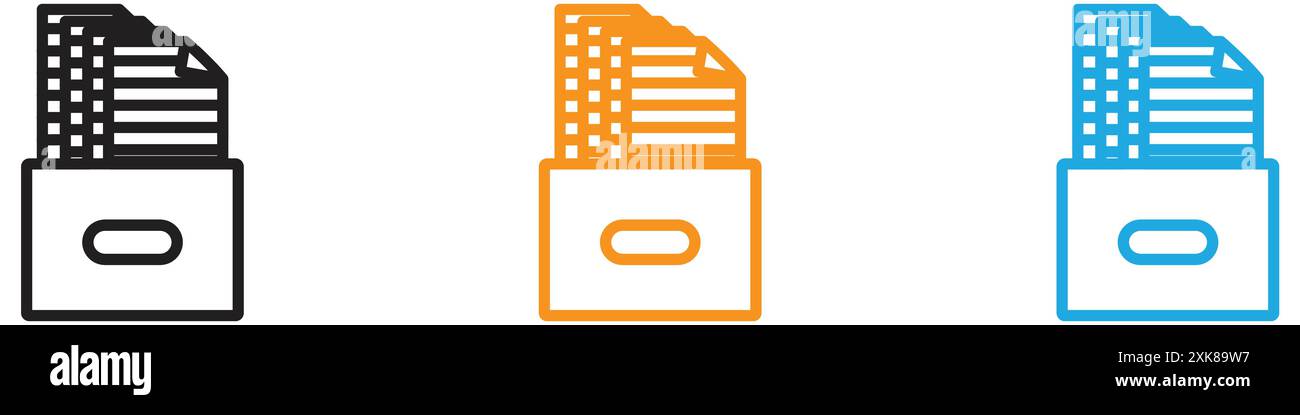Archival library Stock Vector Images - Alamy