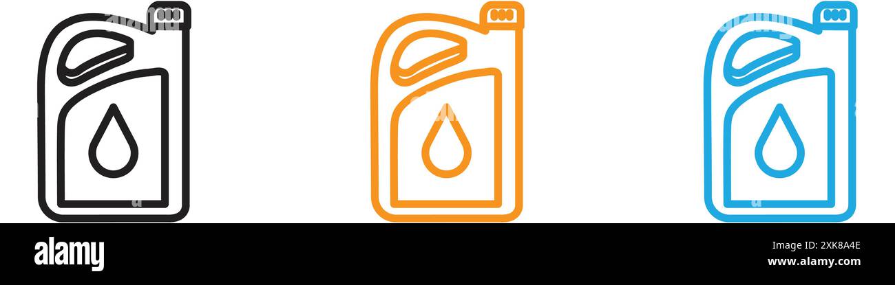 canister of motor oil icon vector logo set collection or bundle pack ...