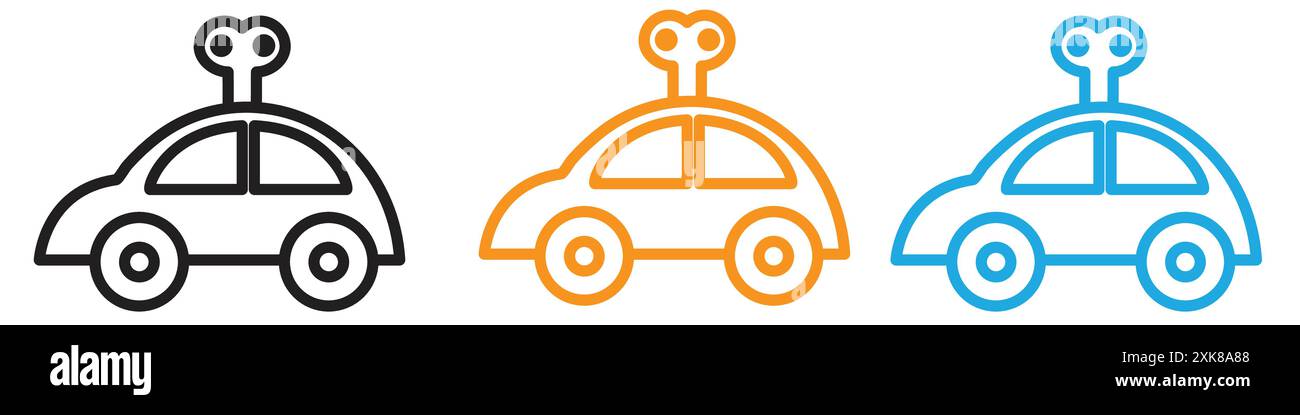 Car key gift child Stock Vector Images - Alamy