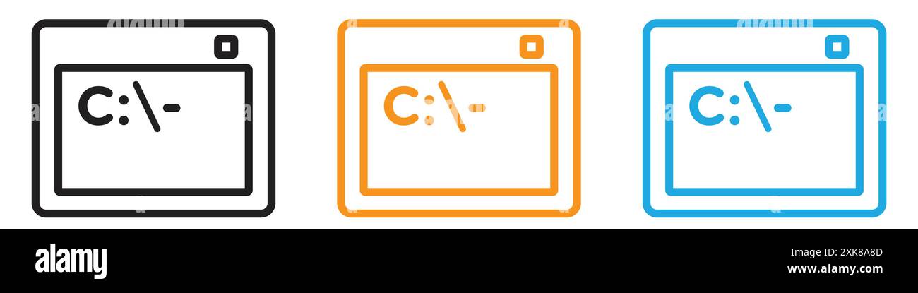 Terminal Cmd Cut Out Stock Images And Pictures Alamy